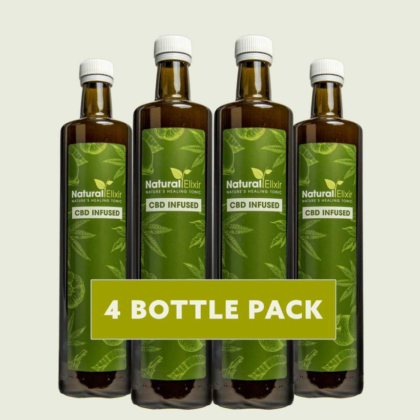 4 Bottle Pack – LITE – Natural Elixir